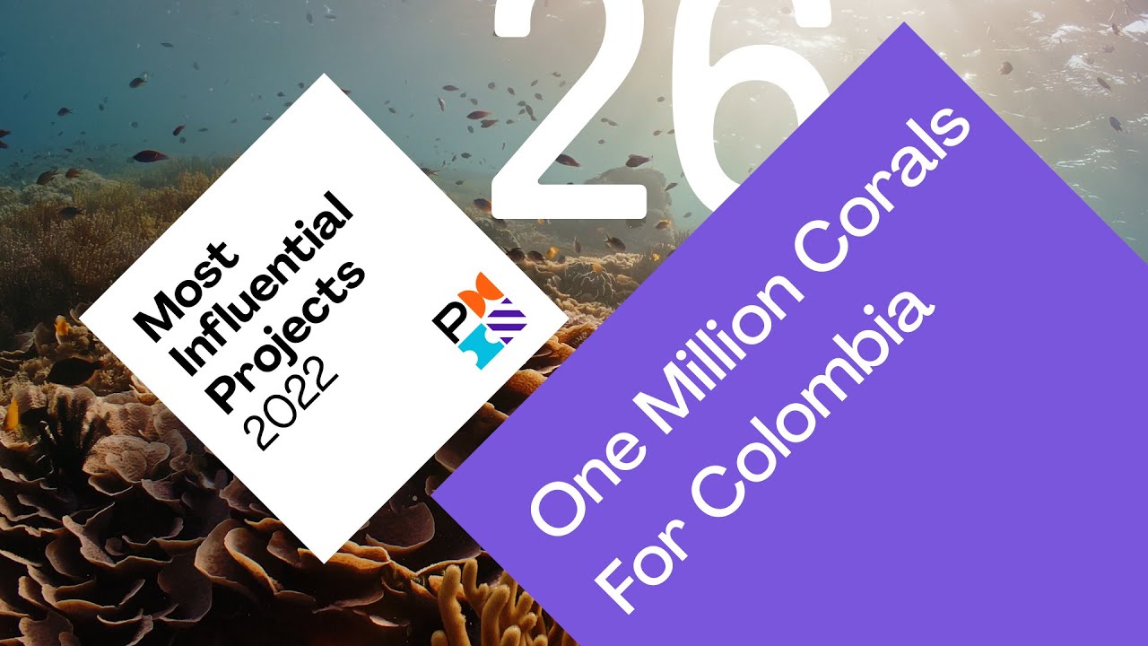 One Million Corals for Colombia | PMI's 2022 Most Influential Project - YouTube