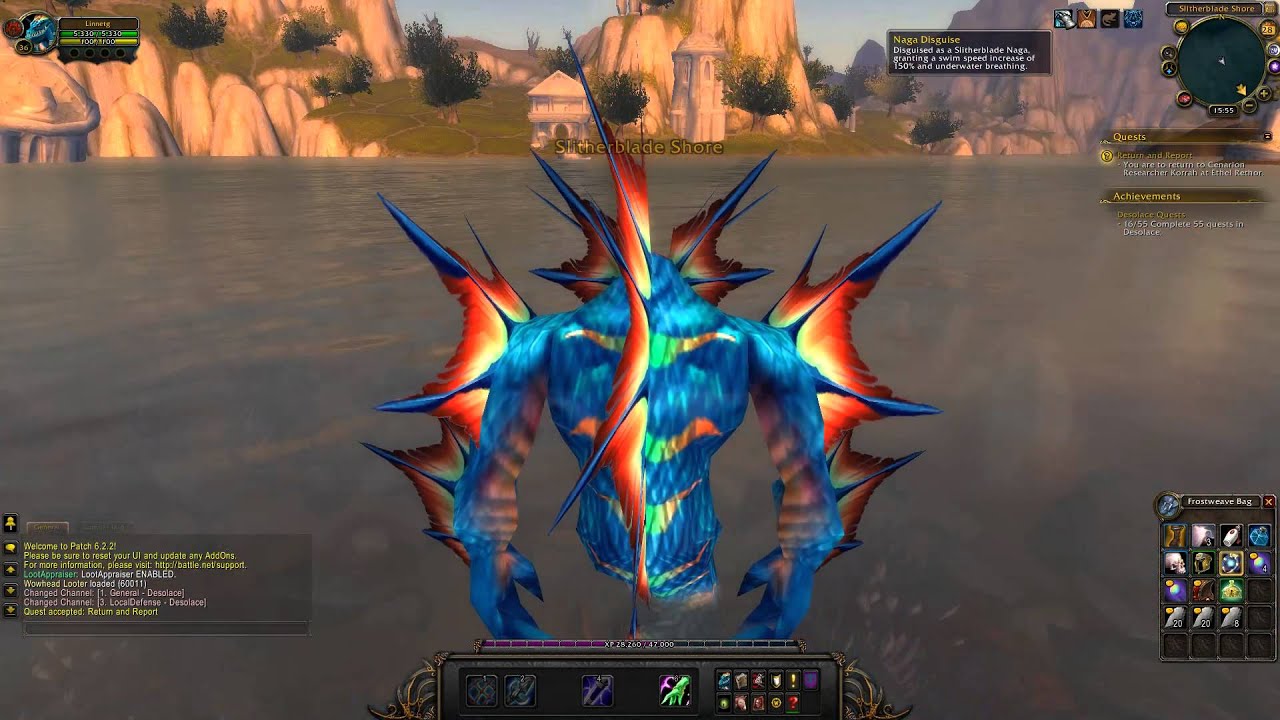 Return and Report Playthrough - Desolace - YouTube