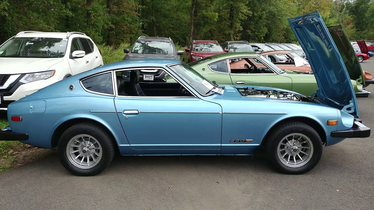 1977 SKY BLUE METALLIC DATSUN 280Z NJ QQ '280ZZZ' - YouTube