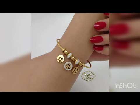 Altın Kaplama Trend Spor Pandora Kelepçe Bileklik