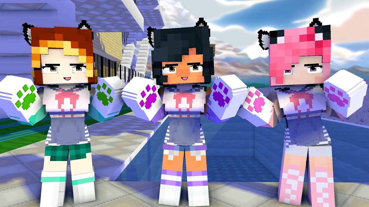 PAW PAW DANCE FIRST MEET ME TOO SCHOOL APHMAU FRIENDS KIM AND KC ...
