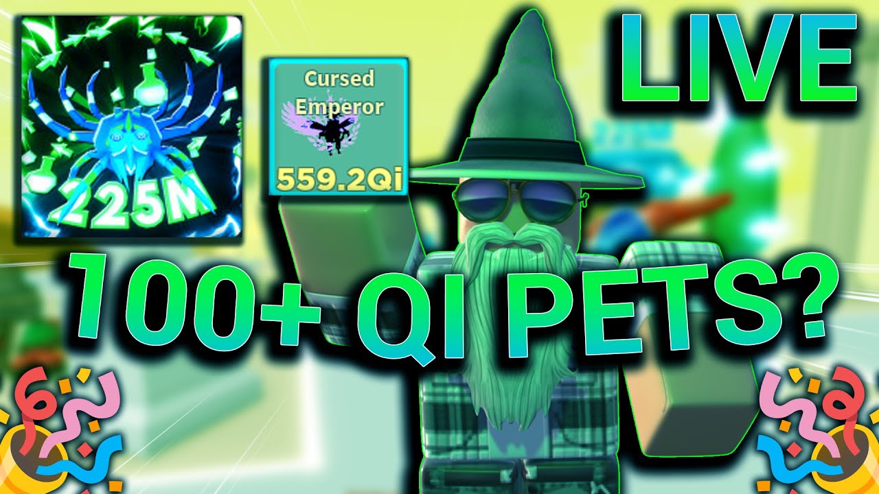 🔴 UPDATE 16 Clicker Simulator Livestream | 🎊FREE 100QI+ PETS?!🎊 ...