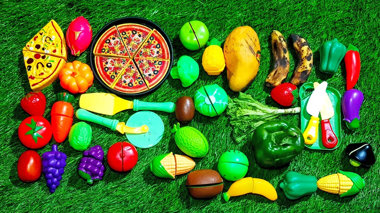 Satisfying Cutting Fruit | Apple Fruit, Banana, Mango and Vegetable ...