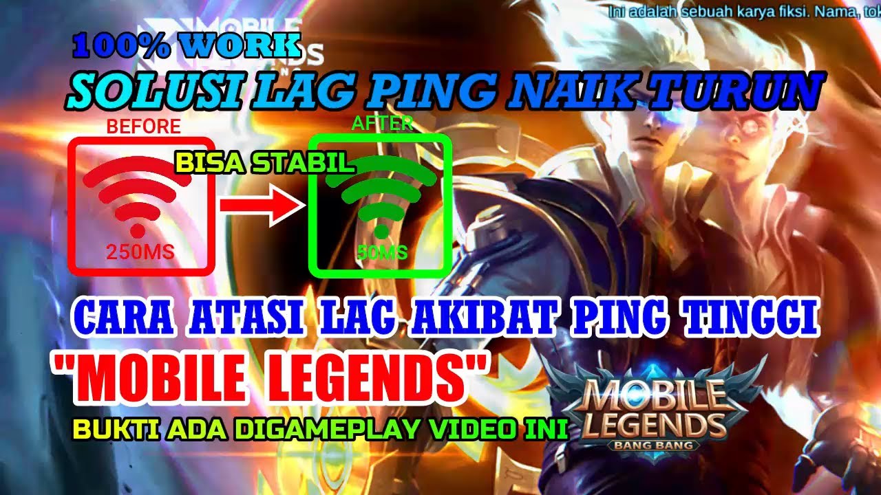 Cara Menstabilkan Ping Mobile Legend Termudah | Mengatasi Lag Akibat ...