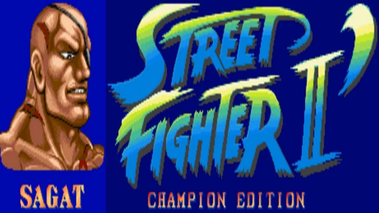 Street Fighter II - Champion Edition - Sagat (Arcade) - YouTube