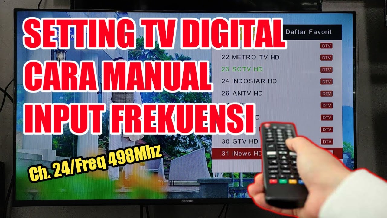 CARA MENCARI CHANNEL TV DIGITAL MANUAL#tutorial - YouTube