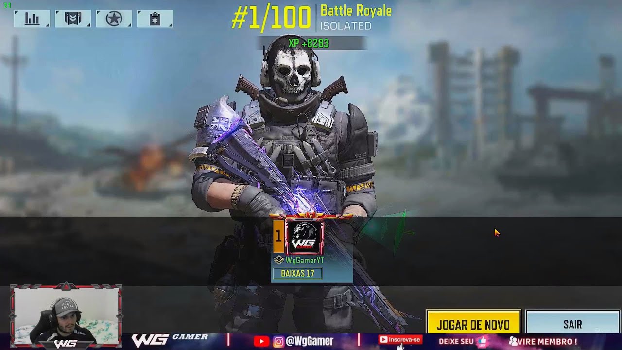 Gameplay INSANA No Battle Royale ( SOLO ) No Mapa ISOLATED Em LIVE ...