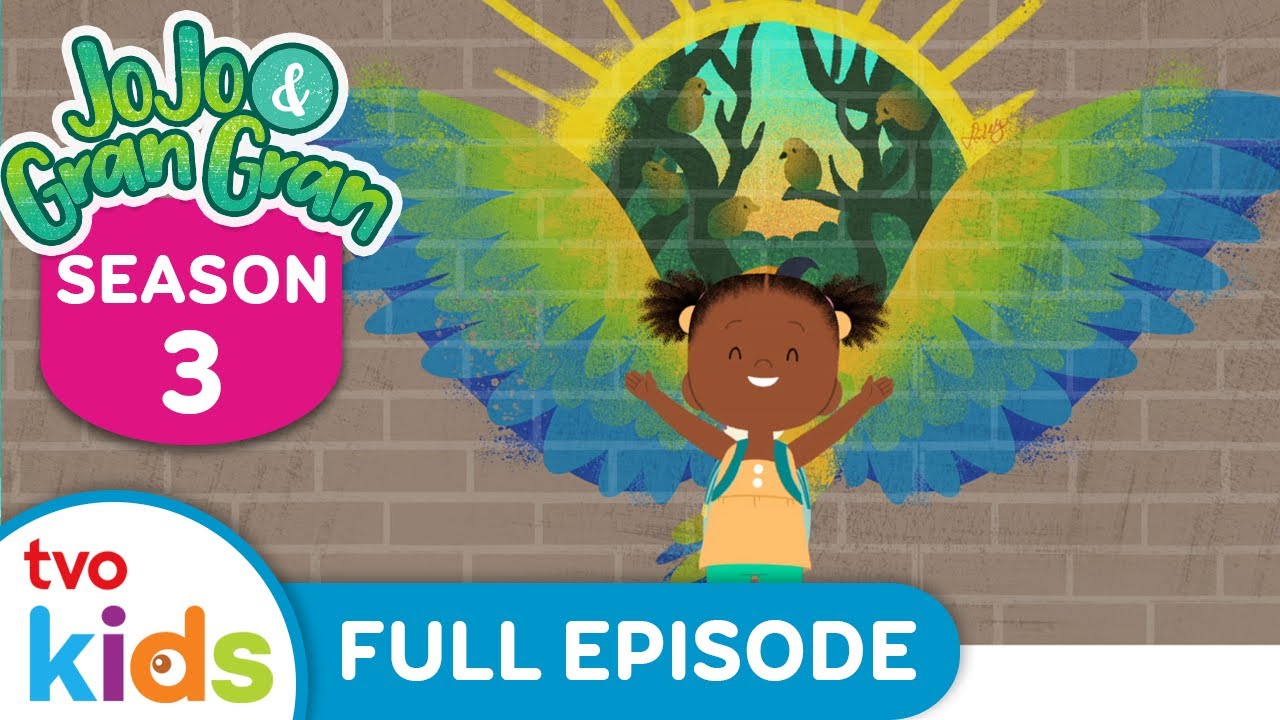 It's Time to Find Street Art 🎨 | 👧🏿 JOJO & GRAN GRAN 👵🏿 | How To Paint ...