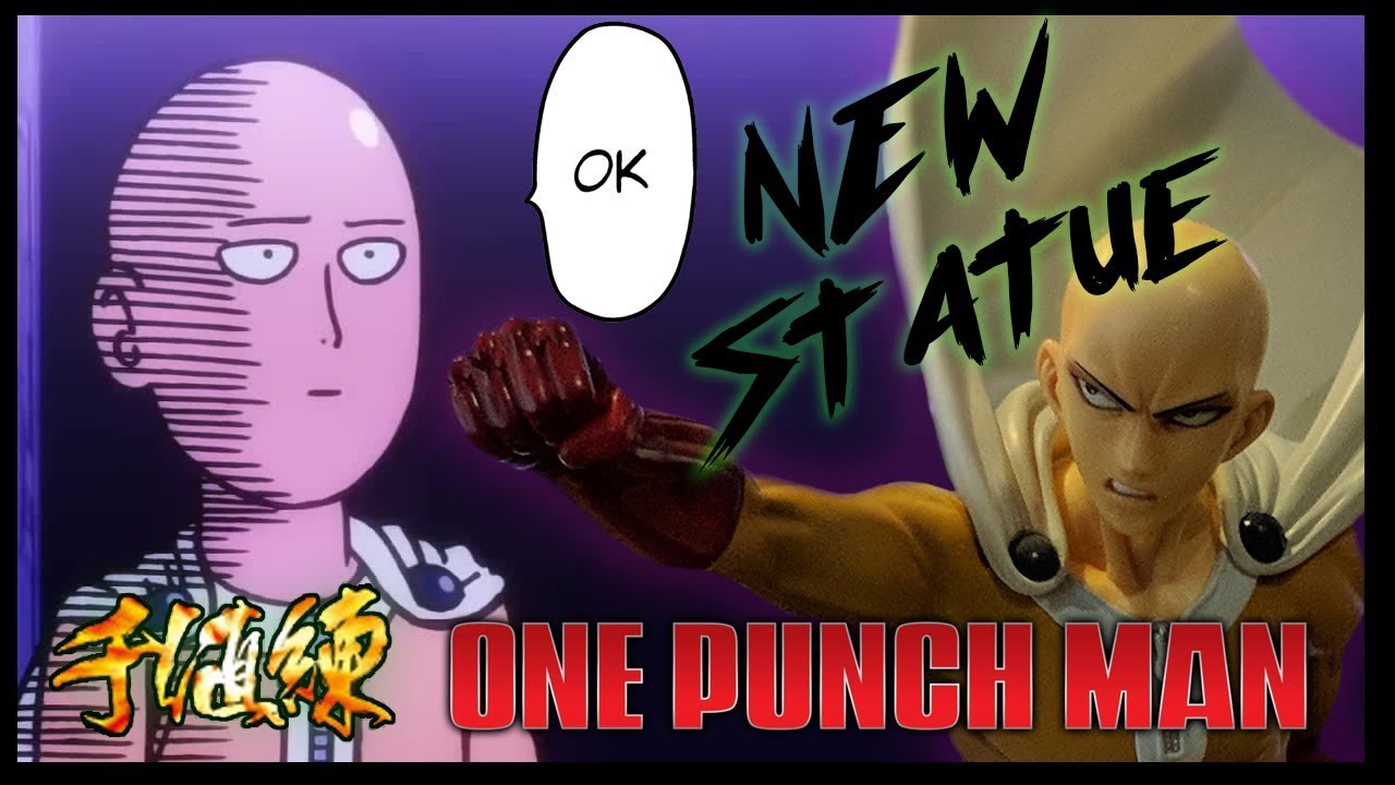 Sentinel One Punch Man Saitama Statue - YouTube