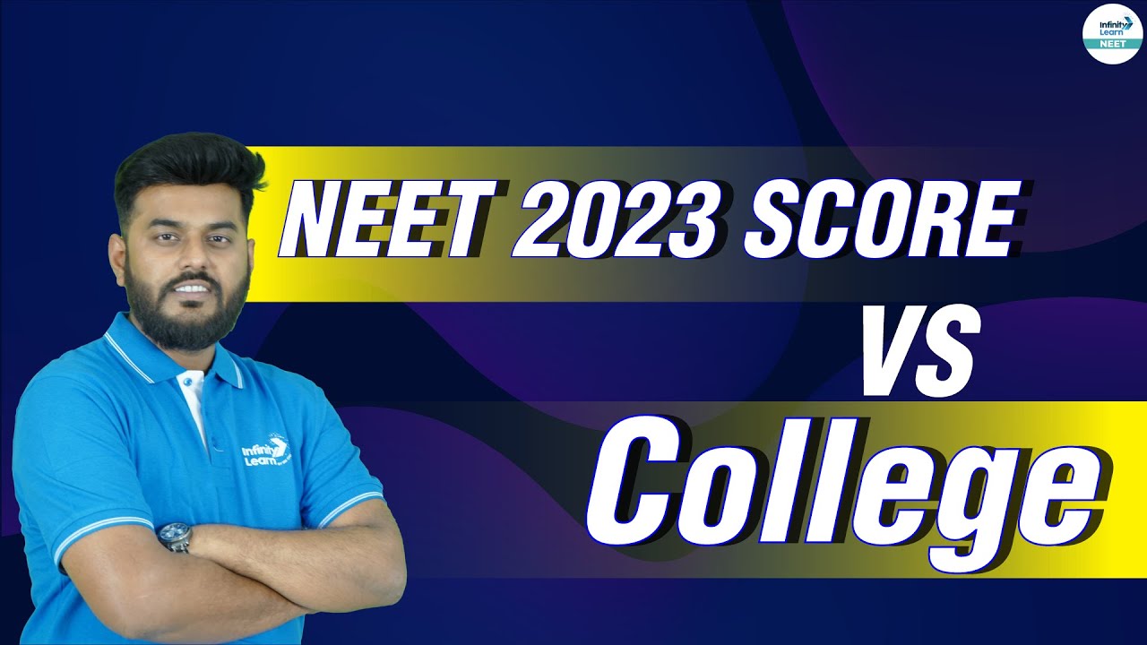 NEET 2023 Score vs College || NEET 2024 || #AdarshRai || Infinity Learn ...