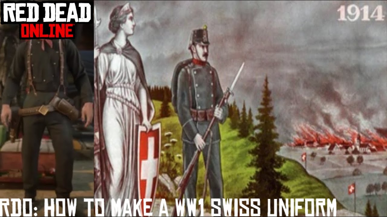 RDO: How to Make a WW1 Swiss Uniform - YouTube
