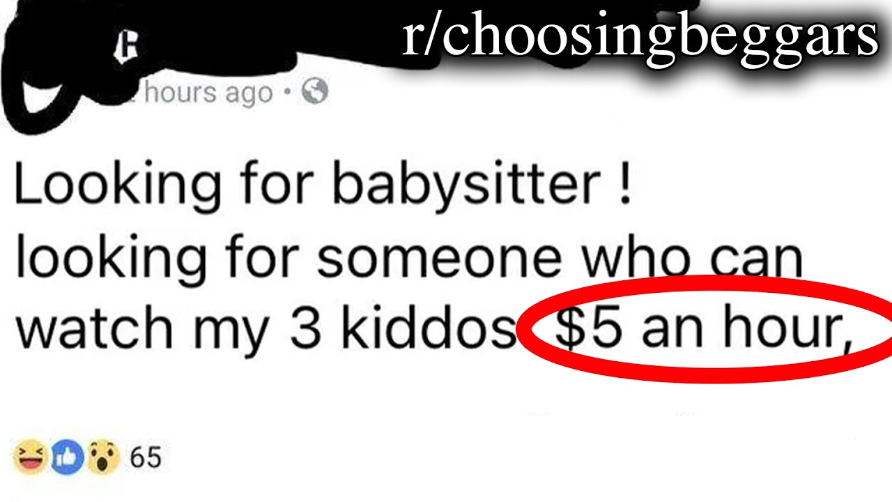 people being picky beggars - YouTube