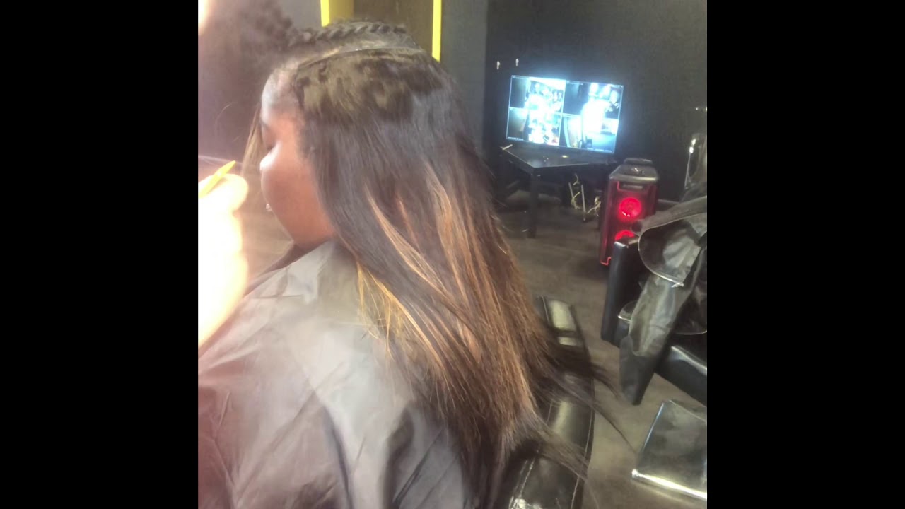 HOW TO: professional quick weave install - YouTube