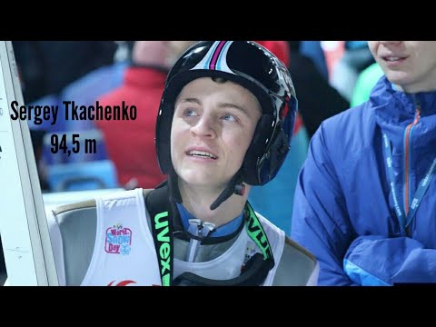 Sergey Tkachenko 94,5 m (24.01.2019). Mistrzostwa świata juniorów w Lahti 2019 - YouTube