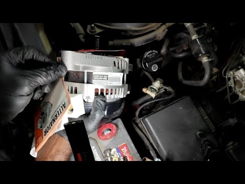 2005 Toyota 4runner 4.0 alternator replacement AUTOZONE BAD NEW PART ...