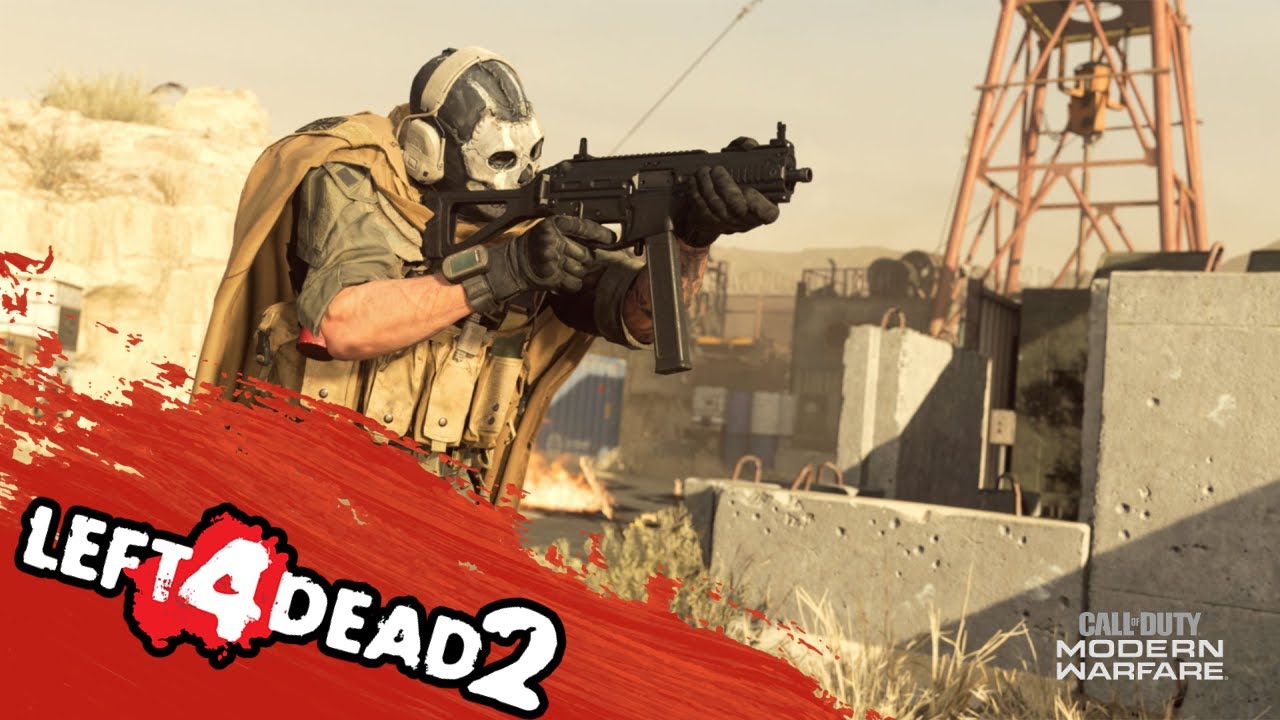 [L4D2] Custom Survivor: CoD MW2019 Ghost - YouTube