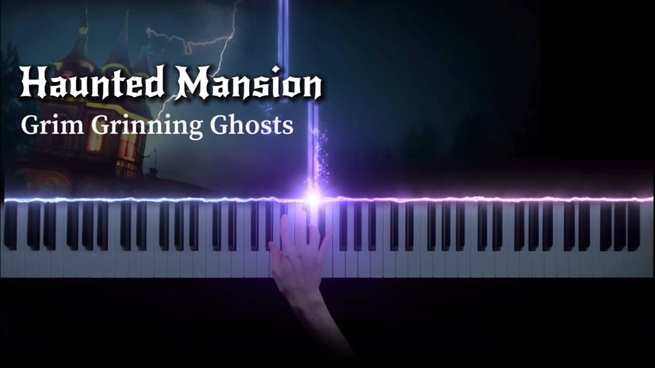 Haunted Mansion (Grim Grinning Ghosts ) | piano cover - YouTube