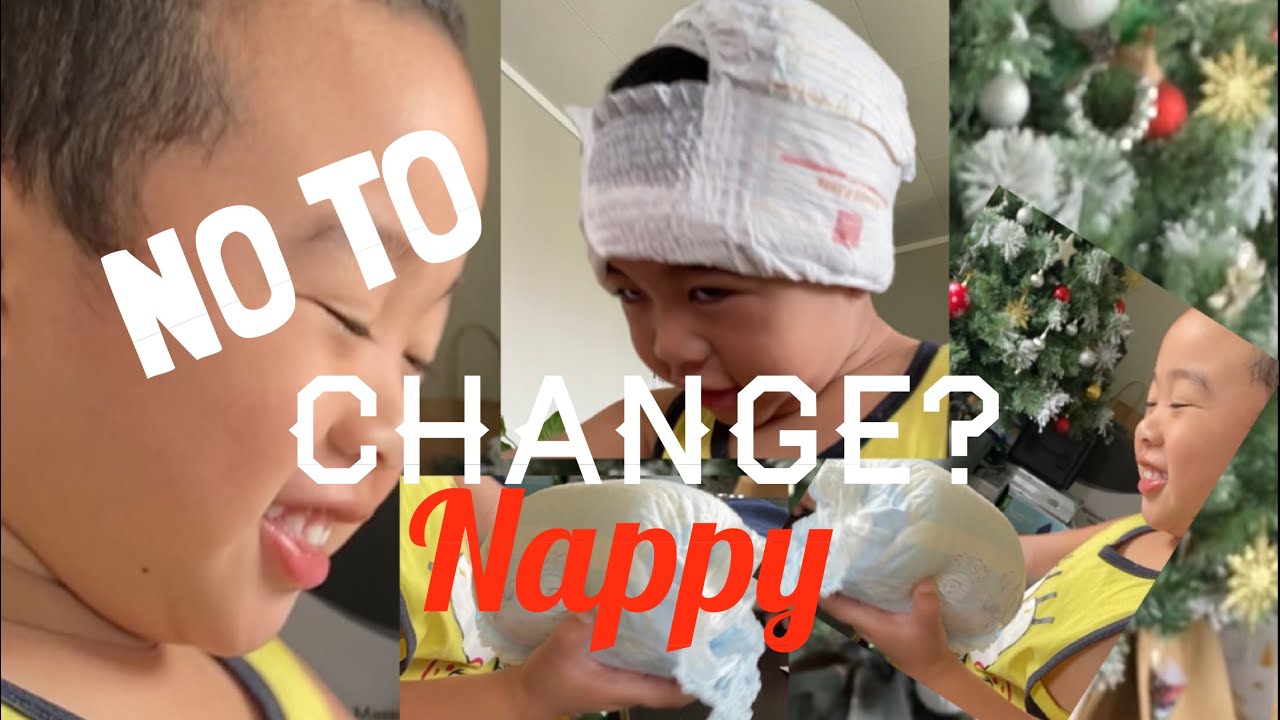 Heavy & Stinky nappy | Dad always say NO to change nappy | #dadlife | # ...