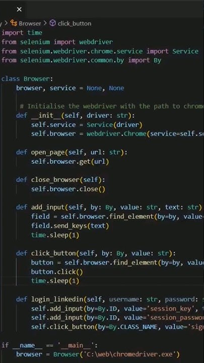 Linkedin Automation With Python Selenium Trending Python Youtube