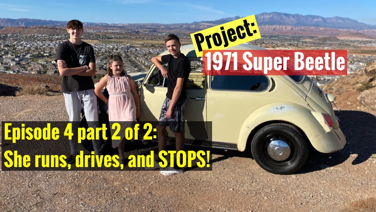 1971 VW Super Beetle Project: Episode 4 part 2 of 2 - YouTube