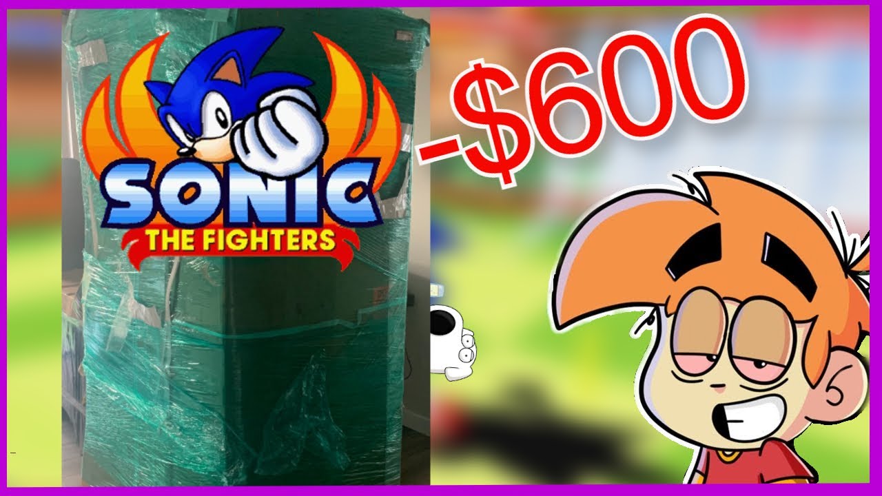 UNBOXING SONIC THE FIGHTERS ARCADE CABINET - YouTube
