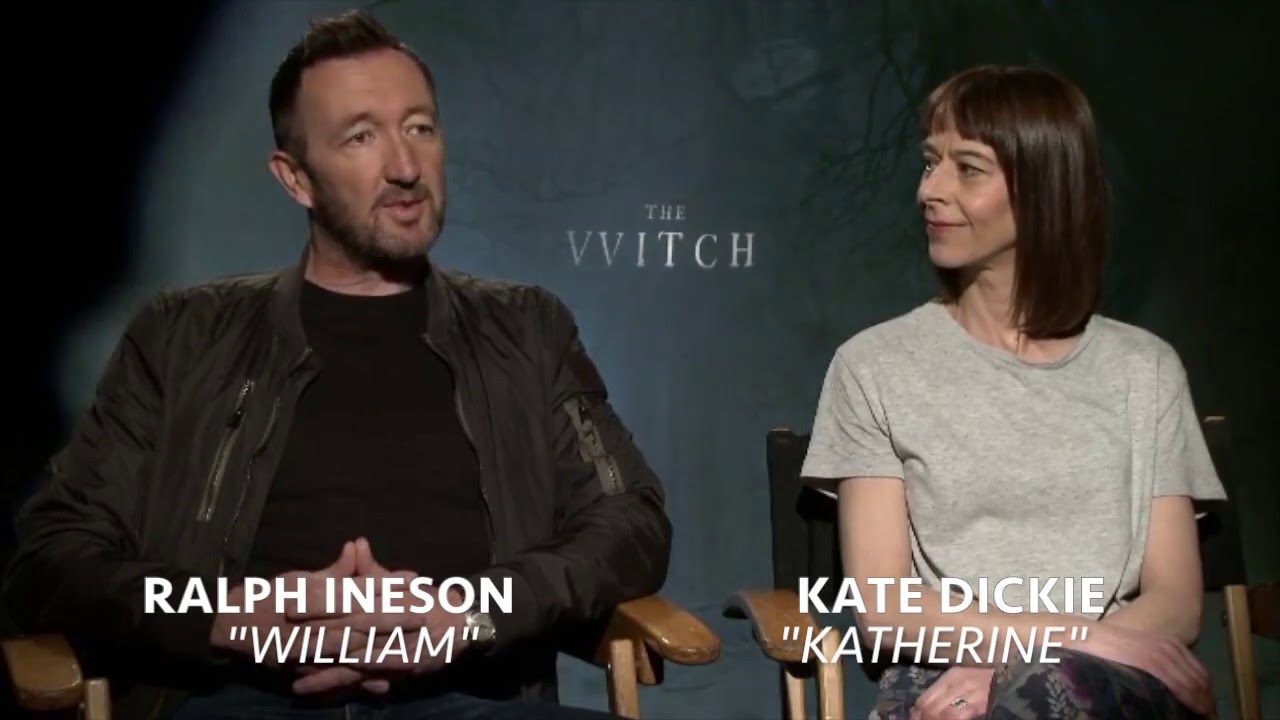 The Witch Interview With Ralph Ineson and Kate Dickie - YouTube
