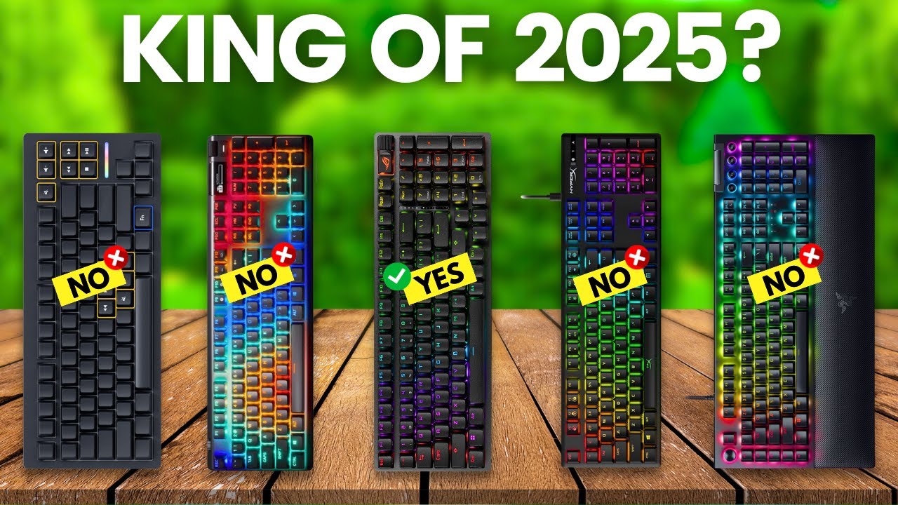5 Best Gaming Keyboards 2025 - YouTube