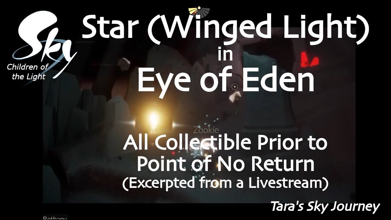 Sky: Children of the Light: Stars (Winged Light) in Eye of Eden ...