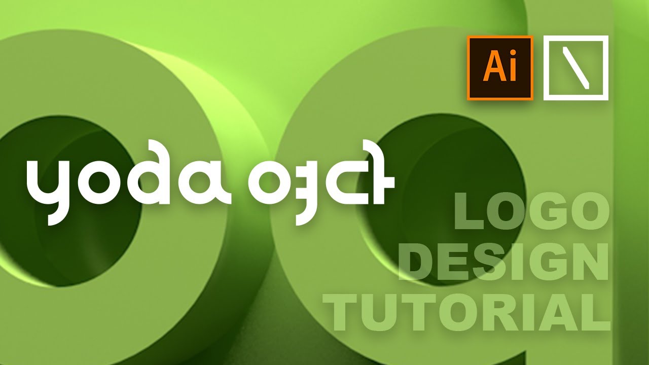 yoda Logo Design | Adobe Illustrator Tutorial - YouTube