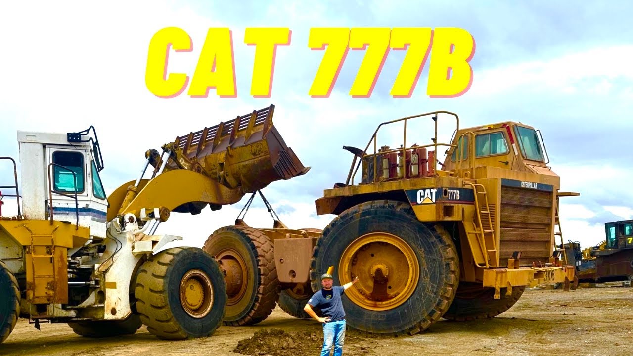 I bought a GIANT CAT MINING TRUCK!!! CAT 777B - YouTube