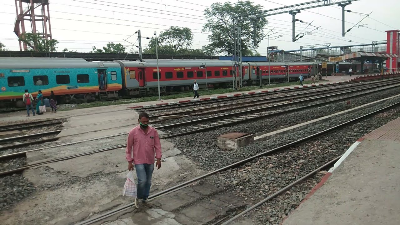 East Central Railway Hajipur junction// Dibrugarh-Lalgarh express ...