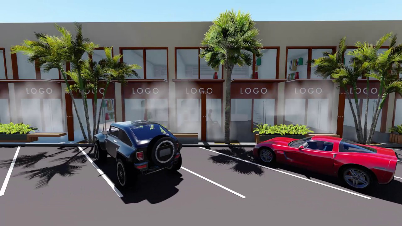 Strip Mall Concept 02 - YouTube