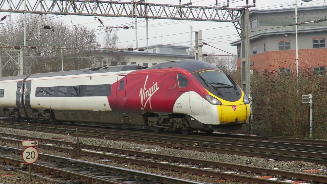 Class 390119 - ''The Unknown Soldier'' - Virgin Pendolino - Crewe - 23. ...