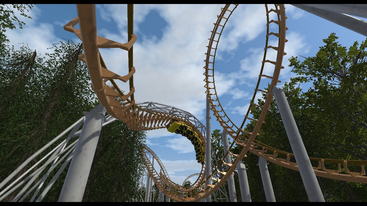 Rocky Mountain - Classic Arrow Dynamics Coaster - NoLimits 2 - YouTube