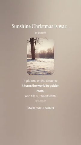 Christmas Sunshine #family - YouTube