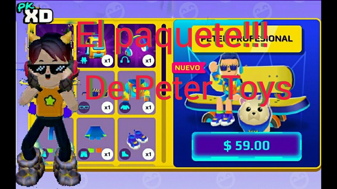 El paquete de Peter Toys En PKXD - YouTube