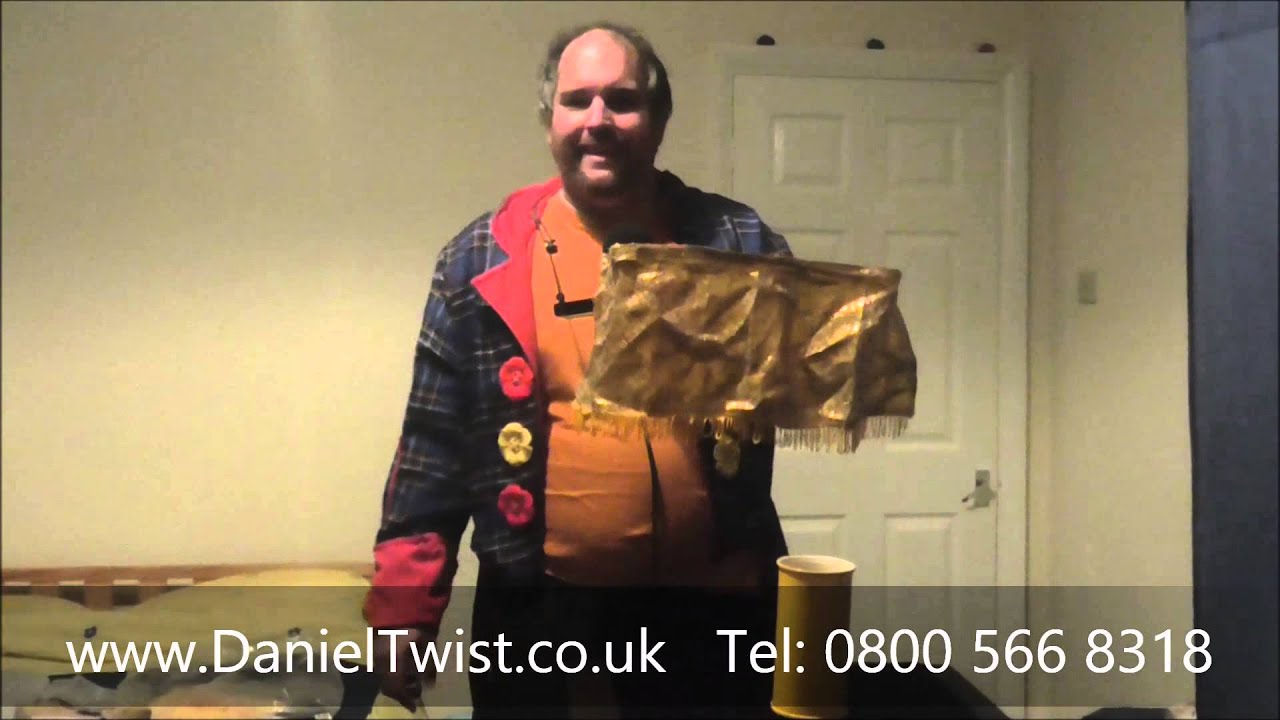 Milk Vanish (Backstage) Performed by Magician Daniel Twist - YouTube