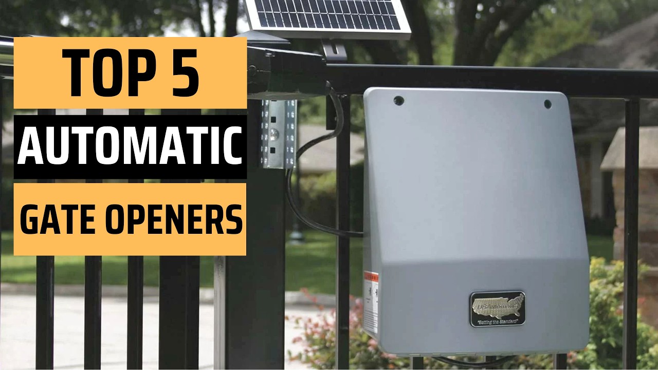 Best Automatic Gate Openers 2025 - (Don’t Buy Without Watching This) - YouTube