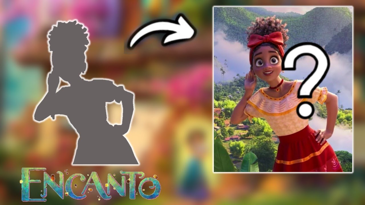 Encanto Quiz | Guess the Encanto character by body shape |How many can ...