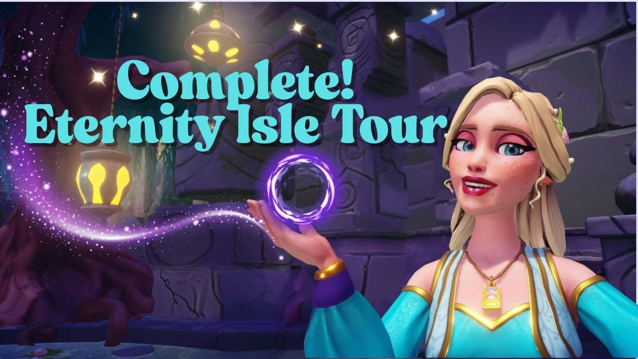 Tour My Fully Decorated Eternity Isle! - YouTube