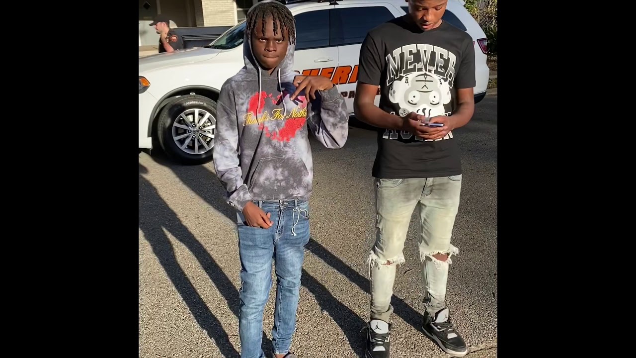 NBA youngboy artist PYUNGIN in the back of cop car (Whole footage ...