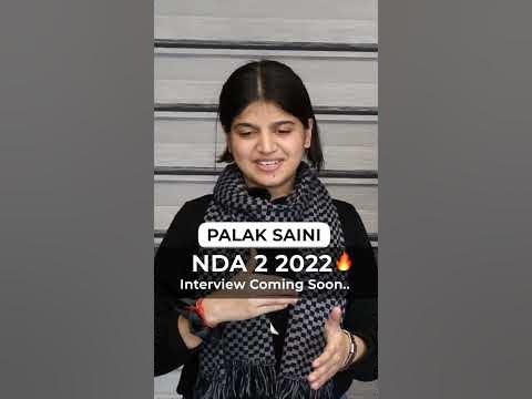 PALAK SAINI || UPSC NDA 2022 - YouTube