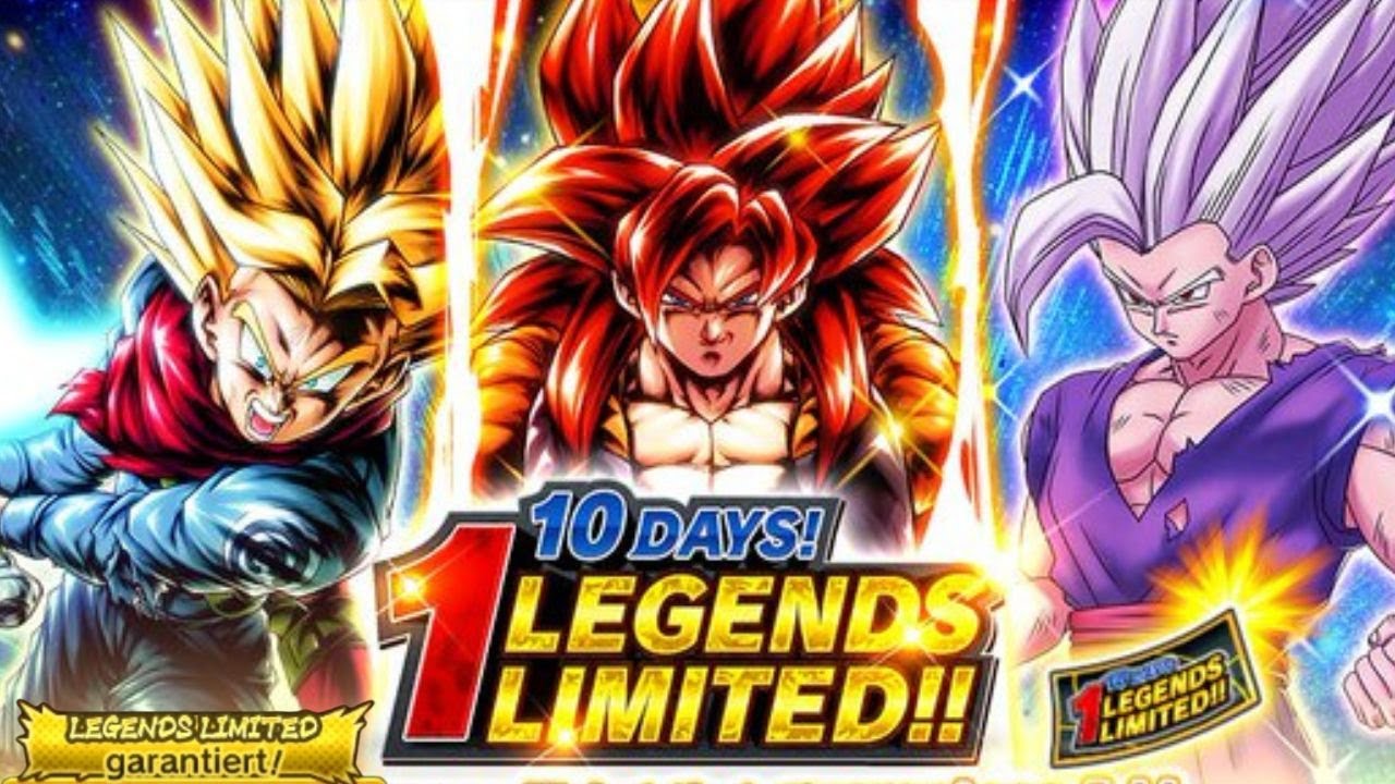 💎 Summons 6 DBL 10 Days 1 LEGENDS LIMITED DRAGON BALL LEGENDS / DBL ...