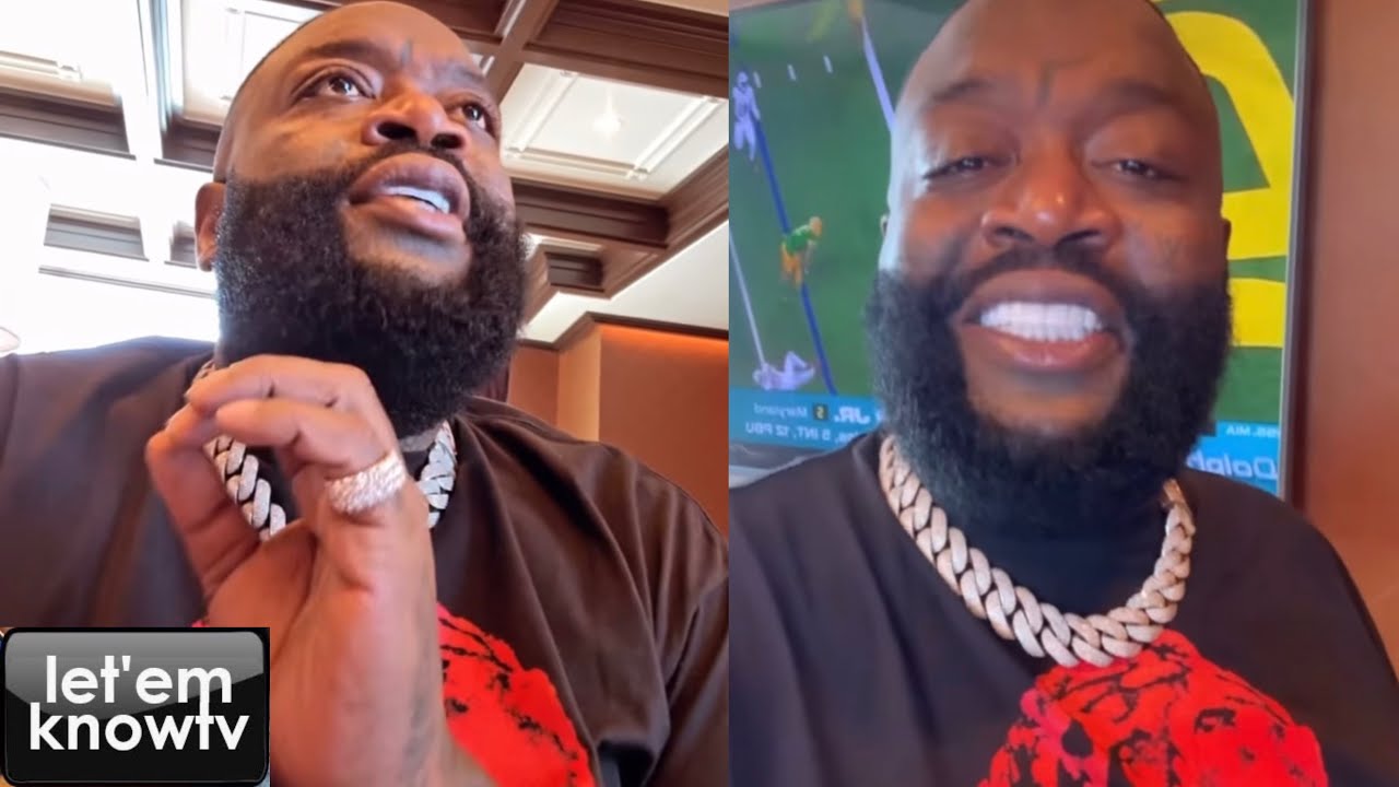 Rick Ross Offers Shedeur Sanders A Rap Snacks Deal & A Record Deal With ...