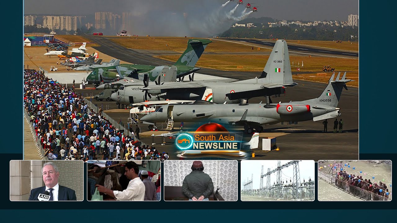 Aero India 2023 concludes with ‘Surya Kiran’ jet’s manoeuvres - YouTube