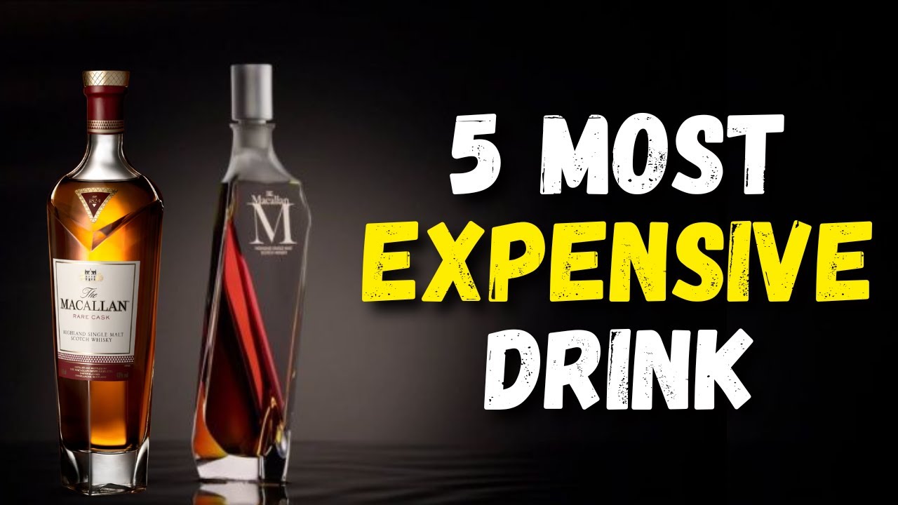 5 Most Expensive Drink in The World 😱 | Most Expensive Things - YouTube