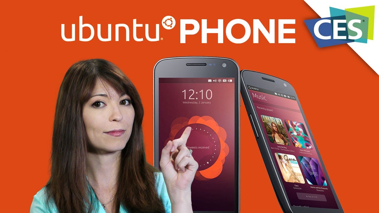 Ubuntu Open Source Smartphone Demo at CES 2013 - YouTube