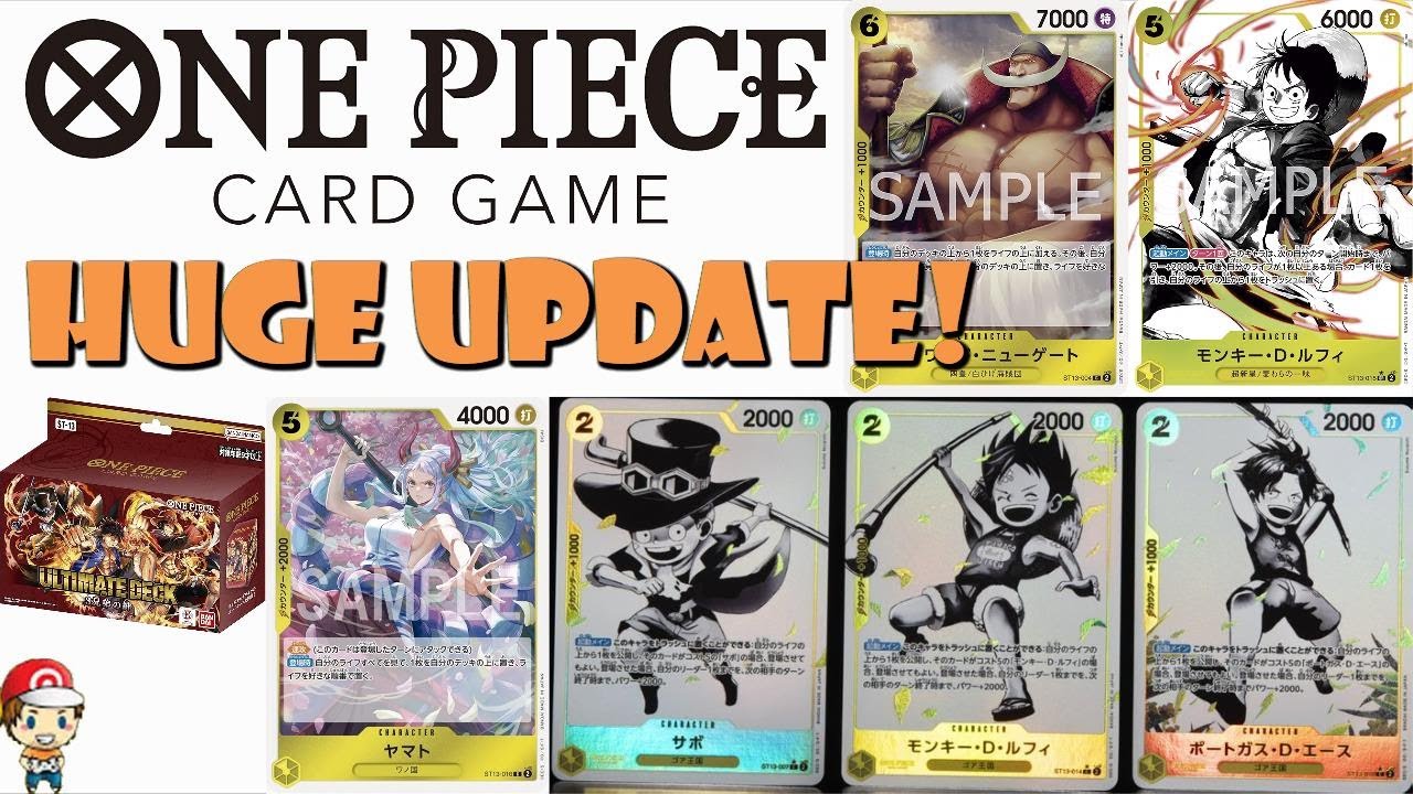 HUGE ST-13 Update! Brand New Promo Pack Explained & Big New Cards! (One ...