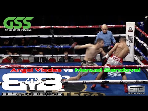 Best in Boxing: Angel Viedas vs Manuel Sandoval Fight