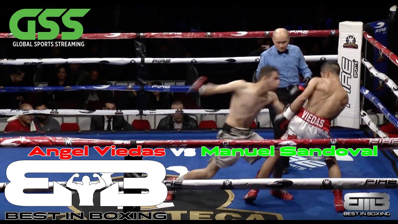 Best in Boxing: Angel Viedas vs Manuel Sandoval Fight - YouTube